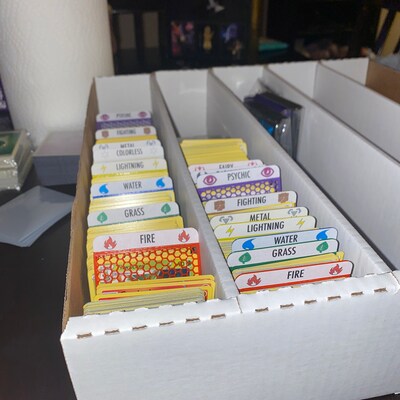 Sort MTG by Color Combinations Trading Card Dividers W/ FREE - Etsy