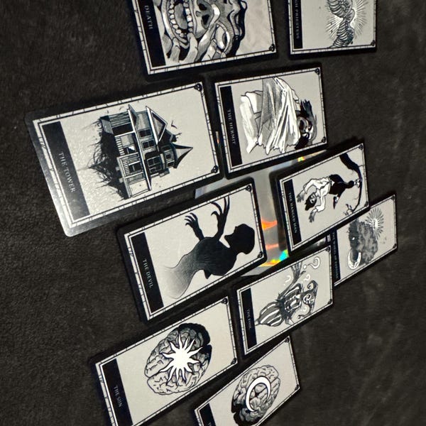 Obake Handprint Decal - Etsy