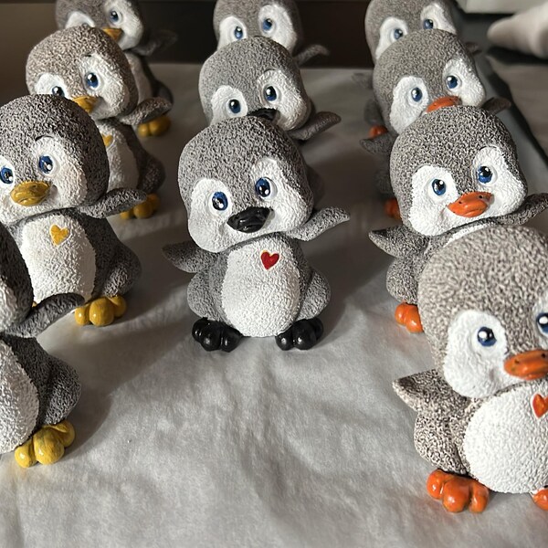 3d Baby Penguin Theme Mold Mould Silicone Soap Melt and Pour Candle ...