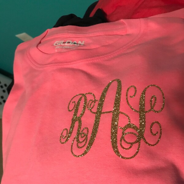 Monogram Shirts Monogram Gift-personalized T-shirt-southern Monogram ...