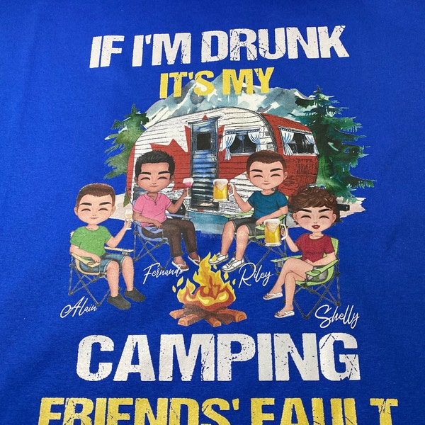 Camping Chibi Clipart: Best Friends, Summer Trip (PNG) - Etsy