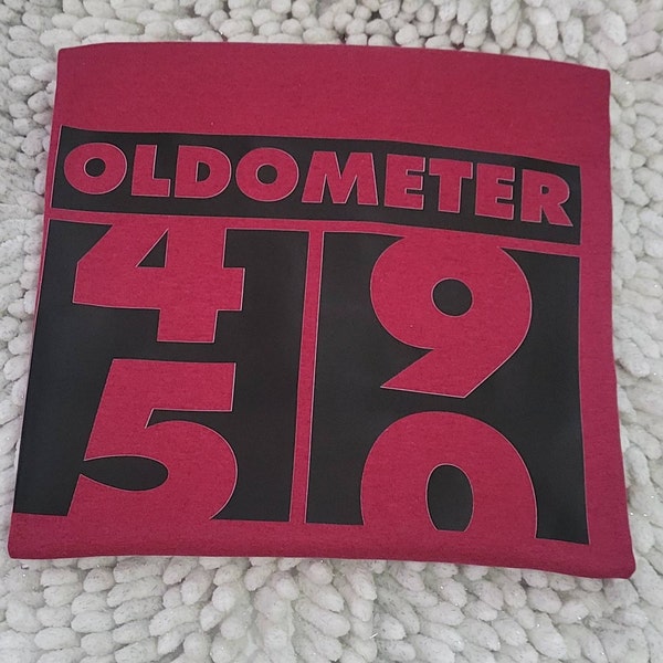 Oldometer SVG, 50th Birthday Svg, Birthday Humor, Oldometer Shirt, 50th ...