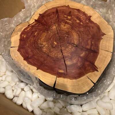 Square Tree Stump Table - Etsy