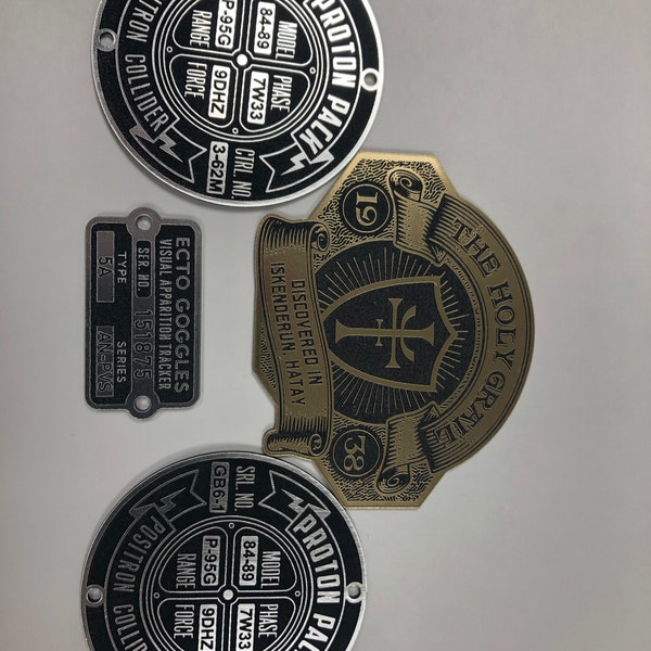 Custom HOLY GRAIL Display PLACARD Prop Indiana Jones Last Crusade ...