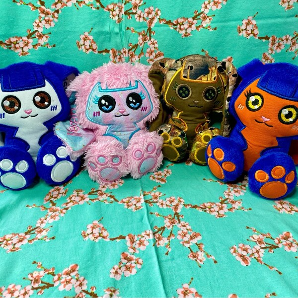 Aileen Elephant Girl Lovey 3 SIZES, Stuffie, Plushie Machine Embroidery ...