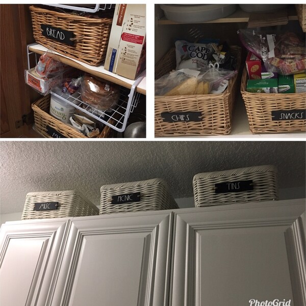 Custom Rae Dunn Inspired Vinyl 3" Decals-canister Labels-farmhouse ...