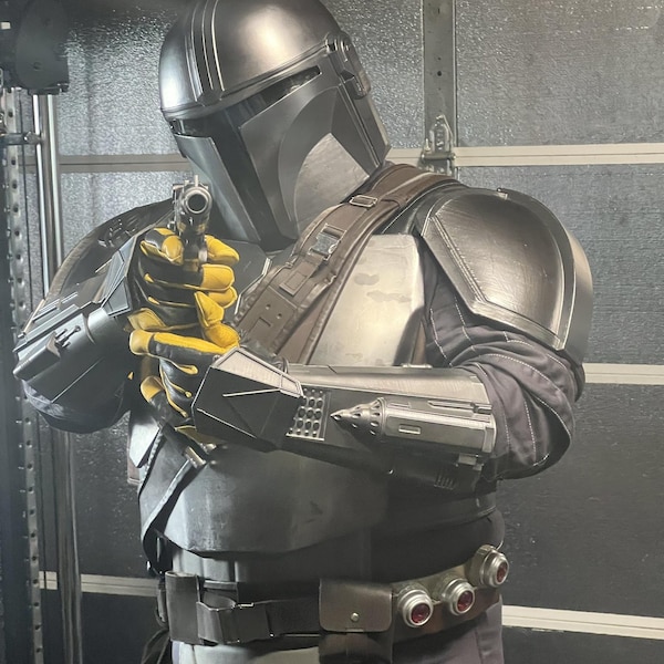 Mandalorian Armor - Arm Guards / Gauntlets V2 - Etsy