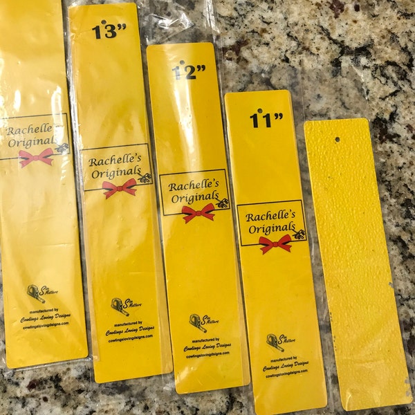 Size Matters Ribbon Rulers Set of Six, Ribbon Rulers, Personalized ...