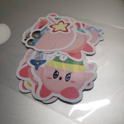 Kirby Sticker Pack Original Fanart Videogame - Etsy