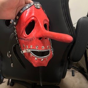 Slipknot Mask Corey Ghost Glow - Etsy