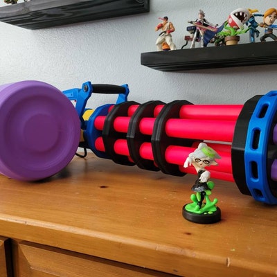 Heavy Splatling From Splatoon 3D Printed - Etsy