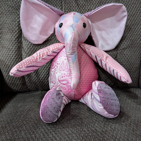 Memory Bunny Bear Elephant Sewing Pattern Simple Pattern PDF Teddy Bear ...