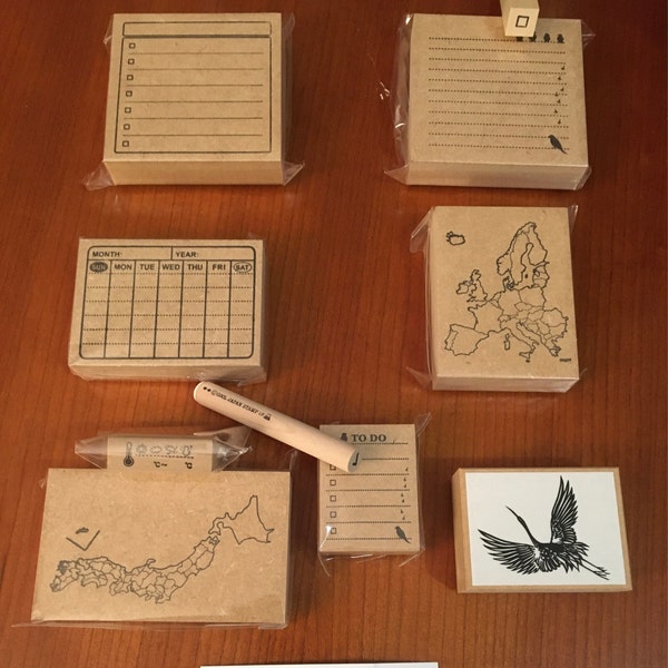 Planner Stamps, Schedule Stamp, Weekly Stamp, Hobonichi Stamp, Erin ...