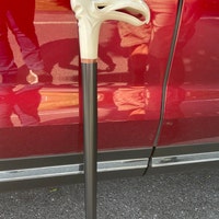 Octopus Walking Cane,carved Walking Cane,wooden Walking Cane, Elegant ...