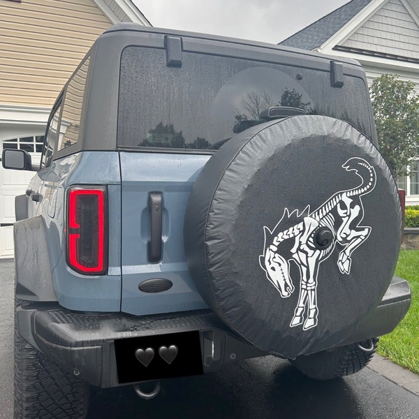 Ford Bronco SPARE TIRE COVER, Bronco Tire Cover, Bronco Accessories ...
