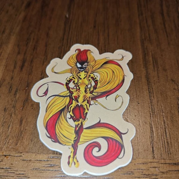 Queen Tyr'ahnee and Commander X-2 ('duck Dodgers') Art Sticker - Etsy