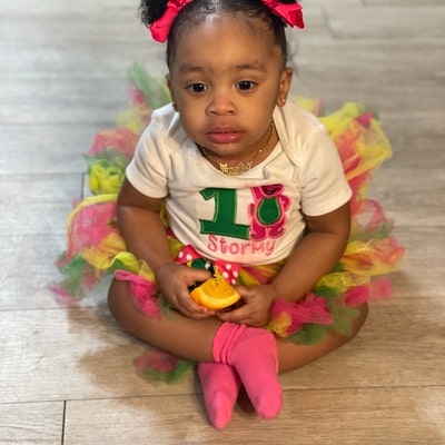 Barney Tutu Set, Barney Tutu, Barney Birthday Outfit, Barney Birthday ...