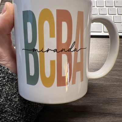 BCBA Ornament, Personalized Behavioral Therapist Gift, Behavior Analyst ...