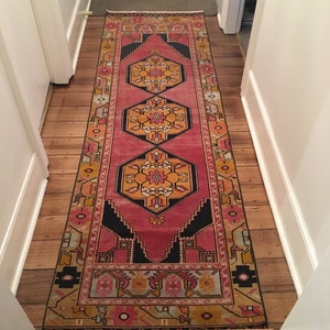 Vintage Narrow Runner 2x9 Oriental Runner Turkish Runner - Etsy