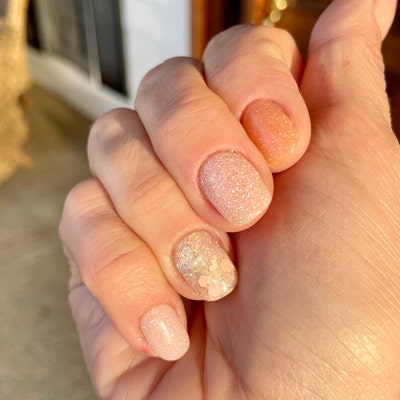 Peaches n Cream Bundle Dip Powder, Dip Powder for Nails, Nail Dip, Dip ...