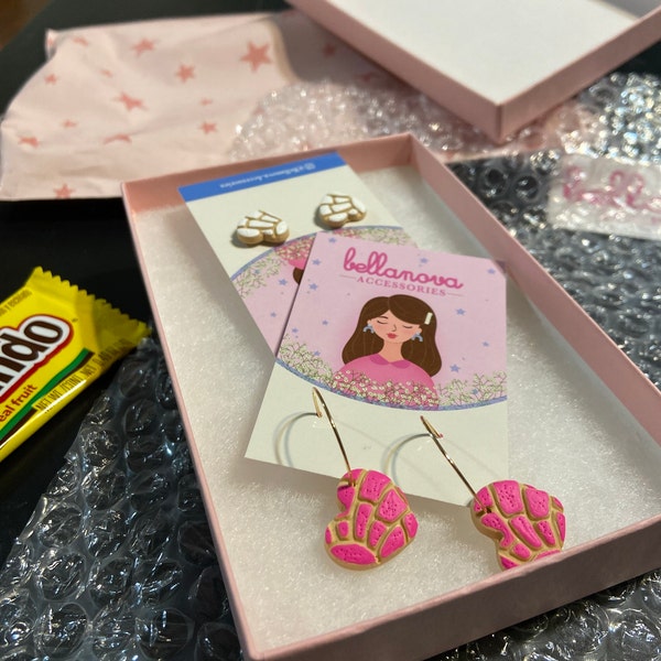 Concha Pin | Round Concha Pin | Heart Concha Pin | Pan Dulce Pins ...