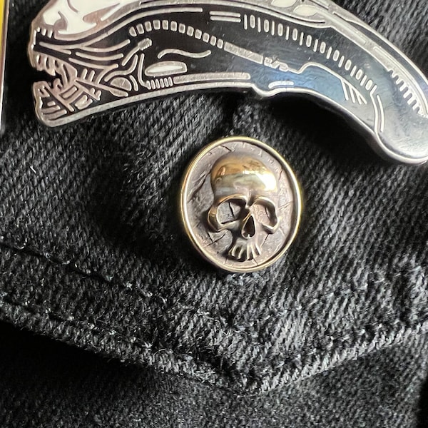 Concho Belt DIY Leatherworking Concho Skull. 19 Mm. #concho-1 - Etsy