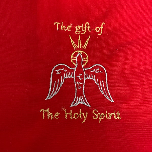 Holy Spirit Gift - Machine Embroidery Design - Etsy