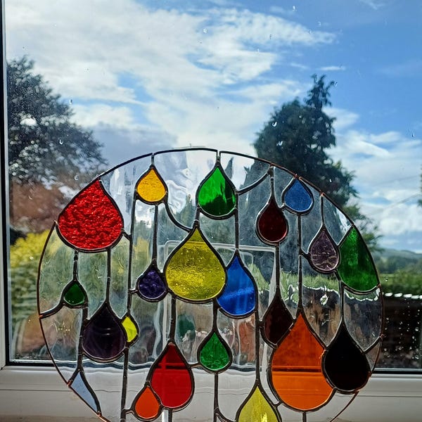 Stormcrow Stained Glass Pattern for Personal Use | Intermediate Level ...