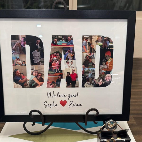 Farewell Custom Gift Collage, Coworker Leaving Gift, Moving Away Gift ...