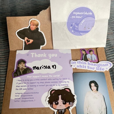 Inside Namjoon's Brain Name Tag Sticker RM Sticker Right Place Wrong ...