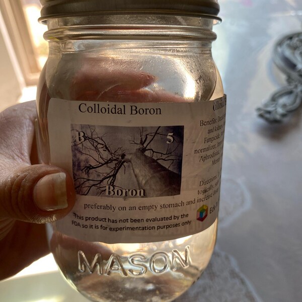 Colloidal Boron - Etsy