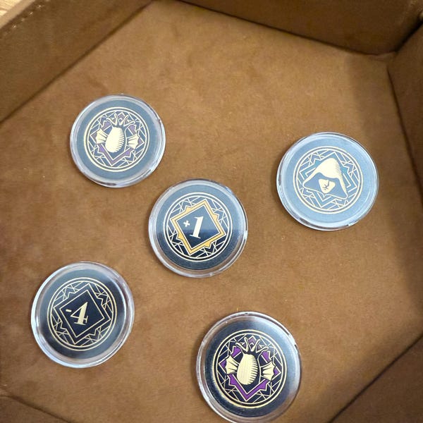 Arkham Horror LCG Mystic Charge Tokens | Fan-made Compatibles From ...