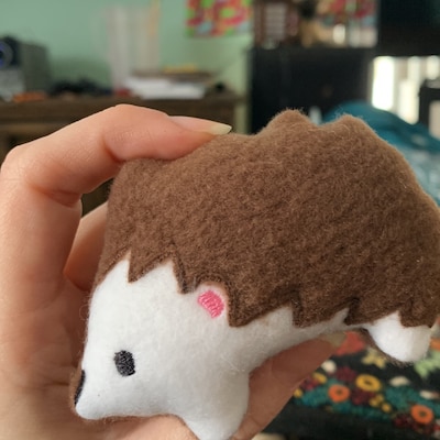 Mint Stuffed Hedgehog Toy - Etsy