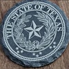 TEXAS Wall Decor Art State Seal TEXAS Personalized Gift Lone Star ...