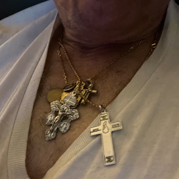 Cross of Pardon & Medal Our Mother of Good Guard - Marie Julie Jahenny ...