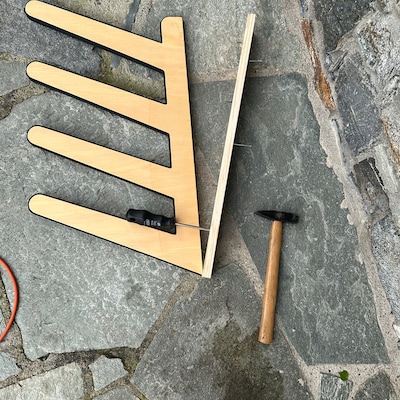 Wall 2 Skate Rack, Skate Hanger, Support, Multiple Skateboard Stand ...