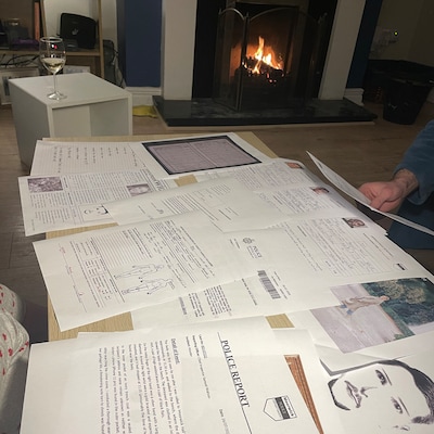 Printable Cold Case File Unsolved Murder Mystery Party Game Detective ...