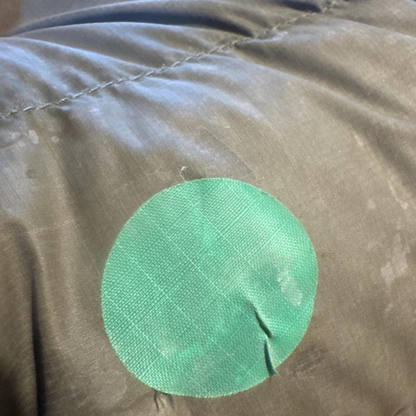 Puffer Jacket Repair (RED) | Self-adhesive, Pre-cut Patches, Soft ...