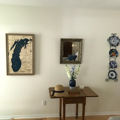 Donnell Lake Map, Wood Lake Map, Custom Lake Map, Custom Lake Sign ...