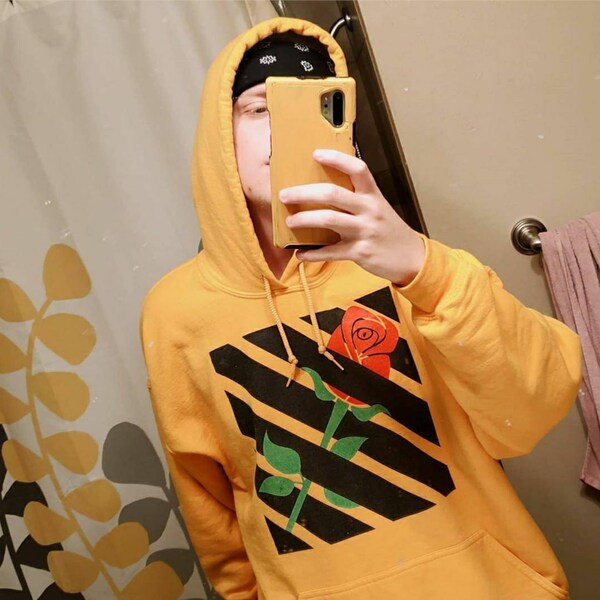 Red Rose Tshirt, Rose Shirt, Aesthetic Sweatshirt, Aesthetic Shirts ...