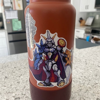 Cyberpunk Edgerunner Pixel Art Sticker Premium Matte Vinyl - Etsy