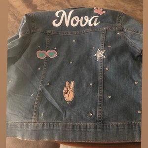 Kids Custom Clothing Custom Jean Jackets Personalized Clothing ...