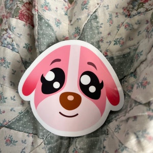 Animal Crossing Sasha Sticker - Etsy