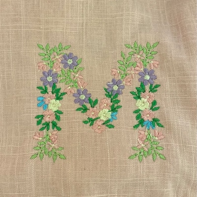 Split Font Machine Embroidery Applique Designs Monogram Set - Etsy