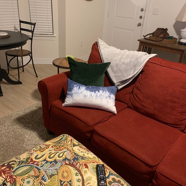 Moss Green Velvet Pillow Cover: Luxury Throw Pillow, Custom Size - Etsy