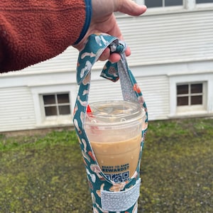 Printable Cozy Cup Holder Sewing Pattern Instant Download | Etsy