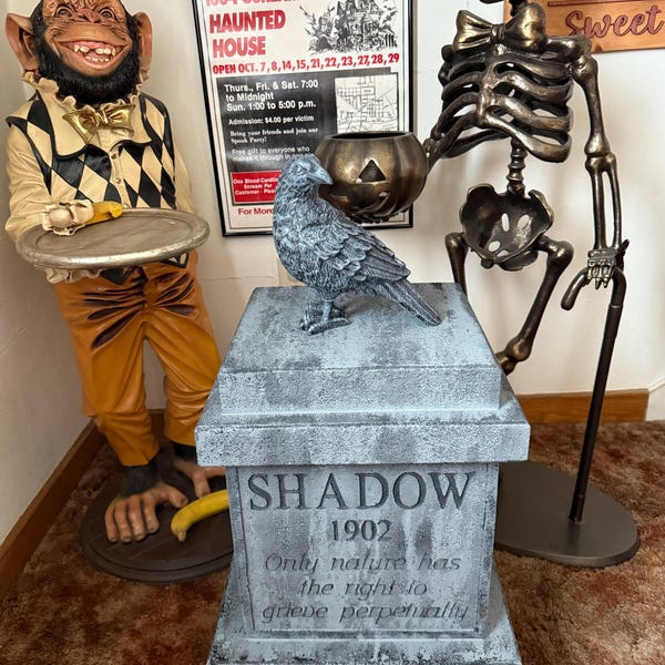 Evil Soul Studios Pet Cemetery Rusty Tombstone Halloween Prop Little ...