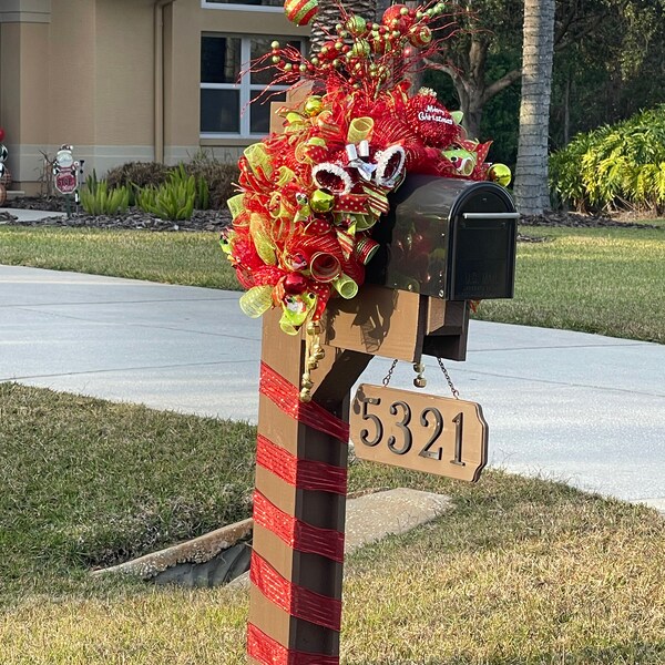 Large Easter Mailbox Topper, Easter Mailbox Swag, Easter Mailbox ...