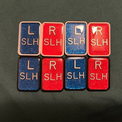 Solid Color X-ray Marker Set White Border Xray Markers Glitter X-ray ...