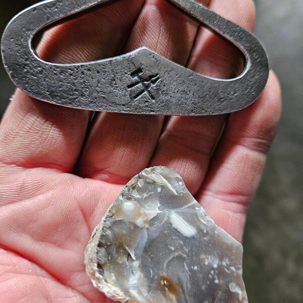 Traditional Viking Era Style Firesteel. Bushcraft Flint and Steel. - Etsy